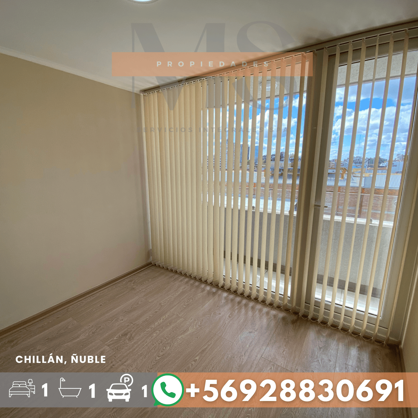 DEPARTAMENTO EDIFICIO CENTRO II, CHILLÁN - MS Propiedades SPA